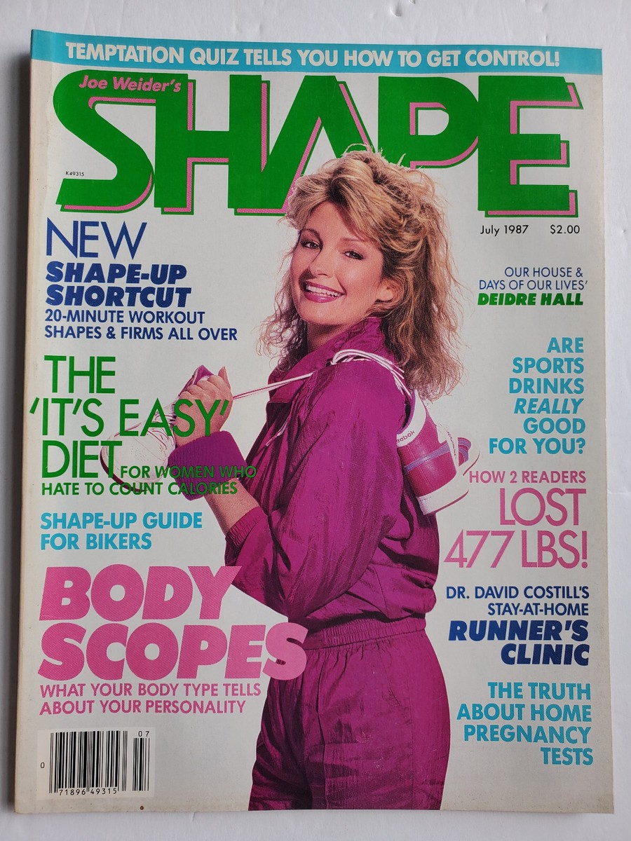 Shape Magazine Covers 1987