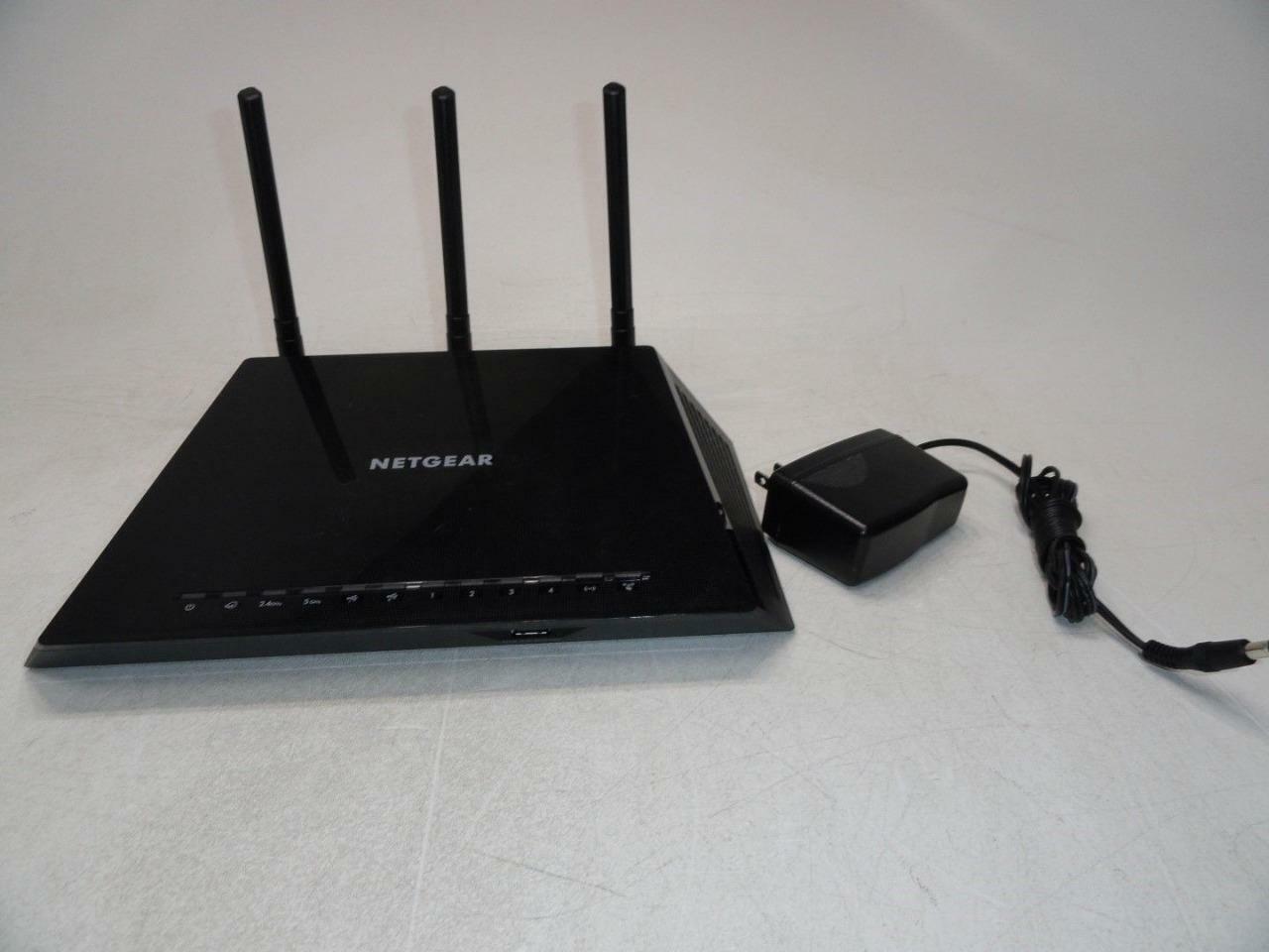 NETGEAR Nighthawk AC1750 Dual Band Smart WiFi Router Gigabit Ethernet ...