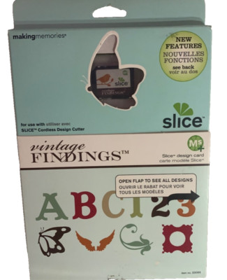 Making Memories Slice Vintage Findings Card Design MS+ Cordless Design ...