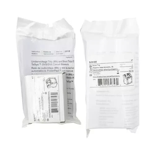 S29386 LV429386 Circuit Breaker Accessory PowerPacT shunt Trip 110VAC ...