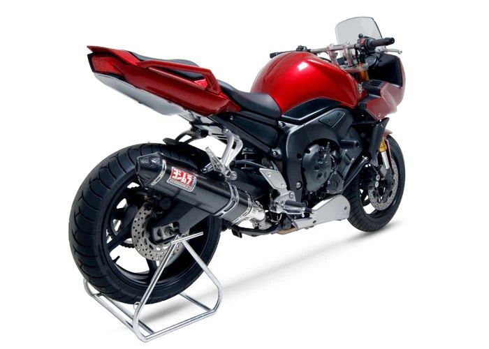 Yoshimura Exhaust Carbon TRC Tri-Oval Slip-On Yamaha FZ1 (1000cc) 2006 ...