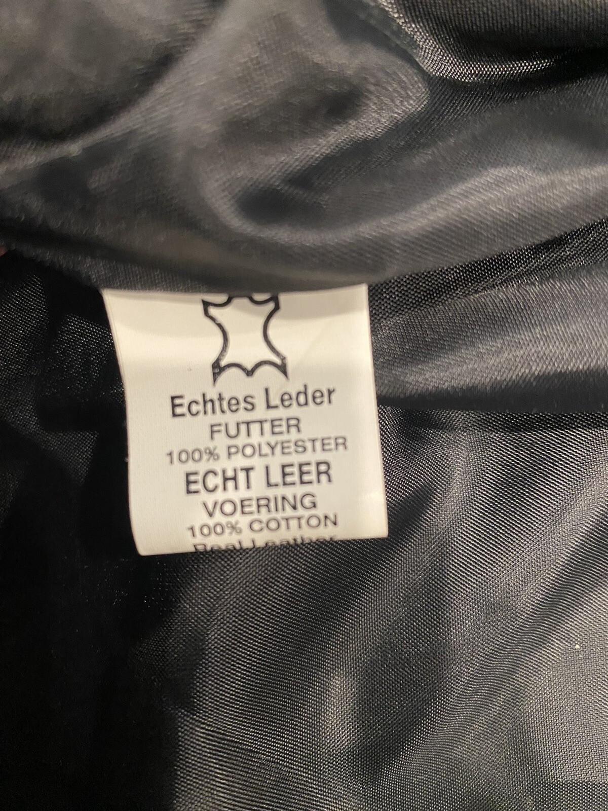 Rare Rebel Ryder black leather motorcycle jacket mens… - Gem