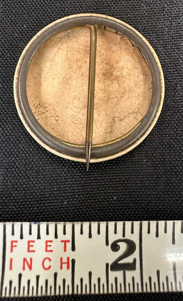 PINBACK BUTTON VINTAGE CELLULOID ADVERTISING FRICK CO ECLIPSE FARM ...