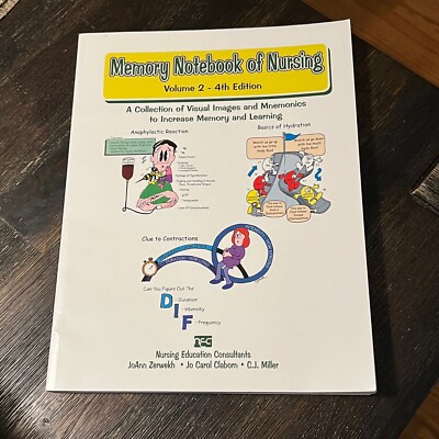 Memory Notebook of Nursing, Vol 2 : A Collection Visual Images and ...