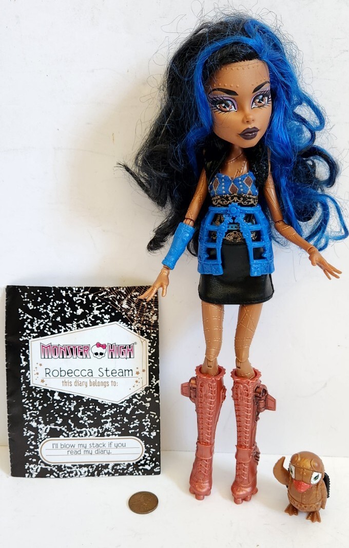 Monster High Robecca Steam First Wave Doll Journal Diary