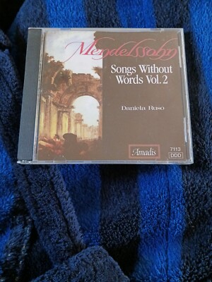 MENDELSSOHN Songs without Words Lieder ohne worte Vol. 2 DANIELA RUSO ...