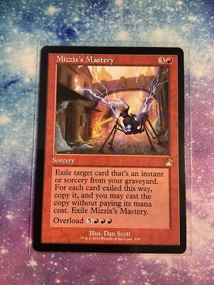 MTG Ravnica Remastered ~ Mizzix’s Mastery Rare 339 Sorcery Retro Frame ...