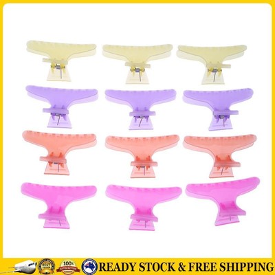 2Set Butterfly Clip Plastic for Women Hair Styling Tools DIY Salon ...