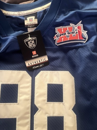 Robert Mathis Signed Indianapolis Colts Super Bowl Jersey Coa Blue New ...