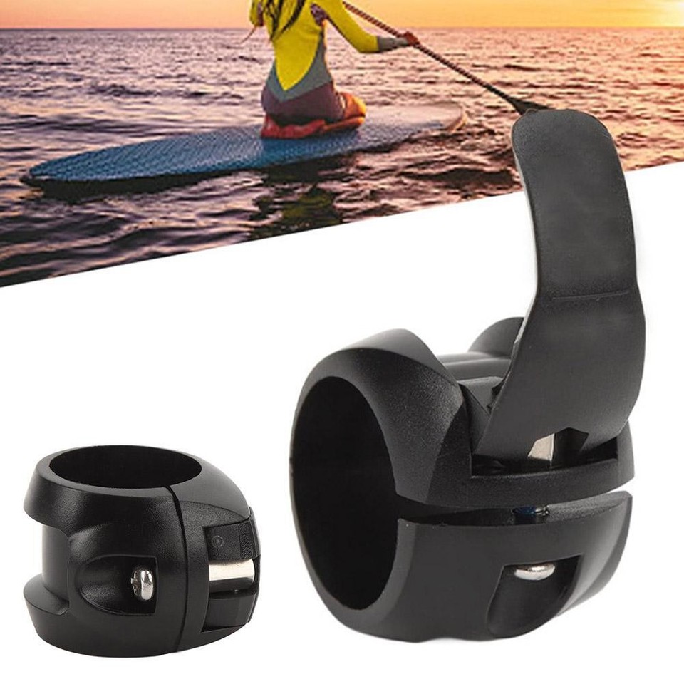 Kayak Paddle Clamp Quick Release Paddle Shaft Clamp Oarlock Adjustable ...