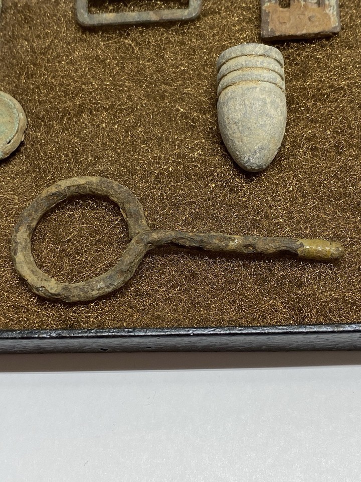 7 Old Rare Antique Civil War Relics Excavated From Battlefields. Bullet ...