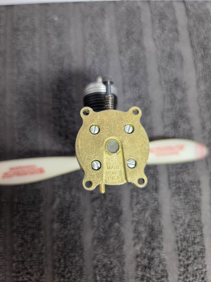 Cox Golden Bee Engine .049 with Top Flite Nylon Propeller. Beautiful ...