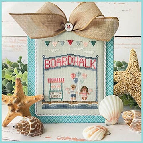 10% Off CCN Counted X-stitch chart - Beach Boardwalk - Boardwalk Sign ...