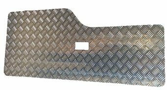 LAND ROVER DISCOVERY 2 CHEQUER PLATE REAR DOOR CARD - with no handle ...