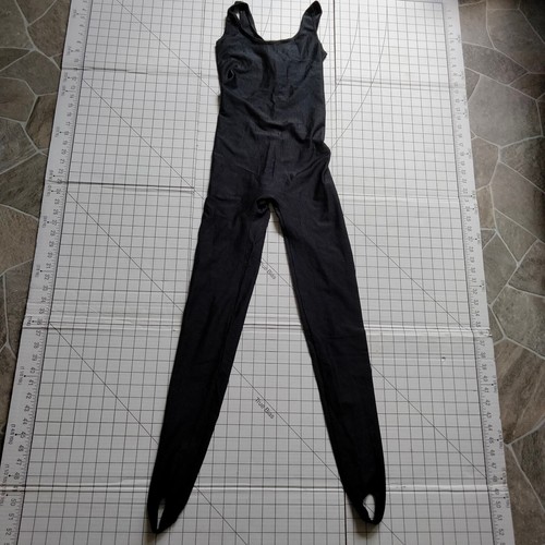 Marika Black Vintage 80s Spandex Stirrup Bodysuit Unitard S | eBay