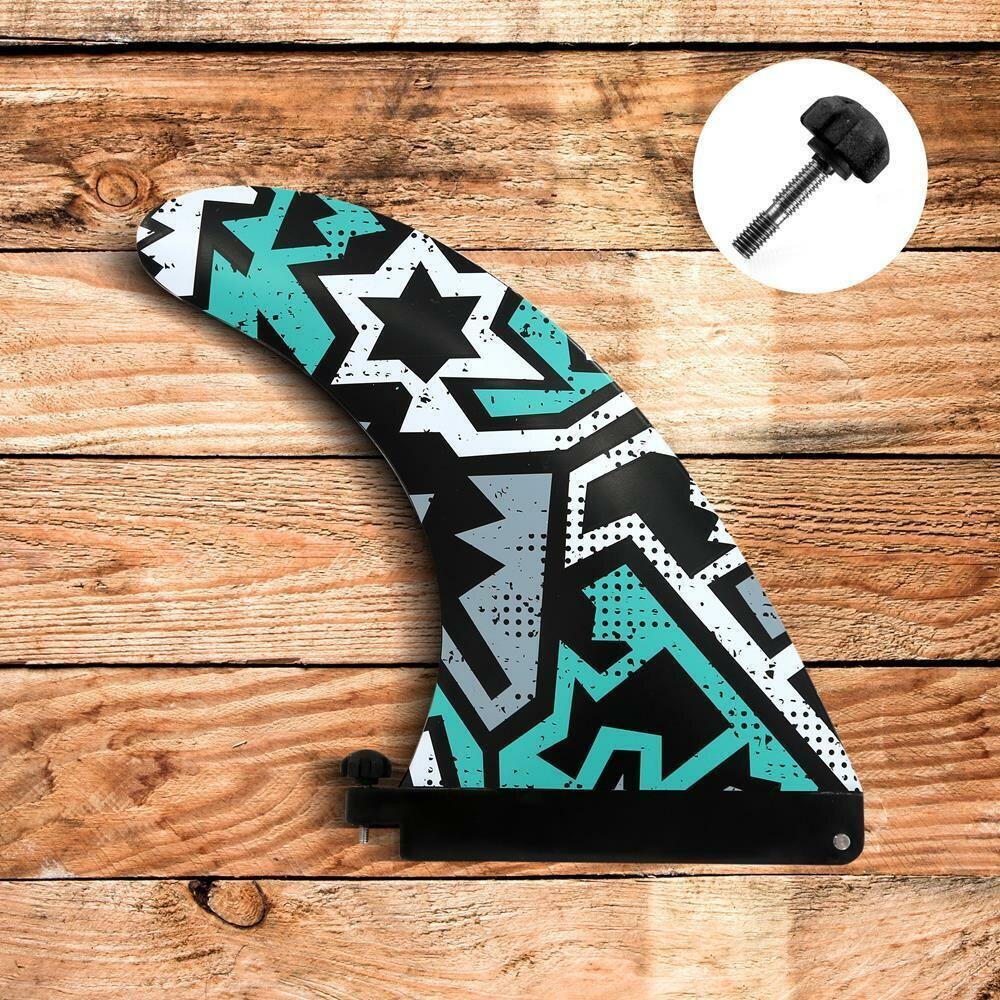 SereneLife Thunder Wave Water Fin for SUP Stand-Up Inflatable Paddle ...