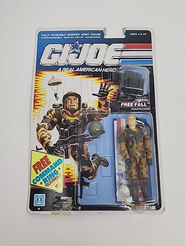 GI Joe A Real American Hero Free Fall Paratrooper Command Ring Inside ...