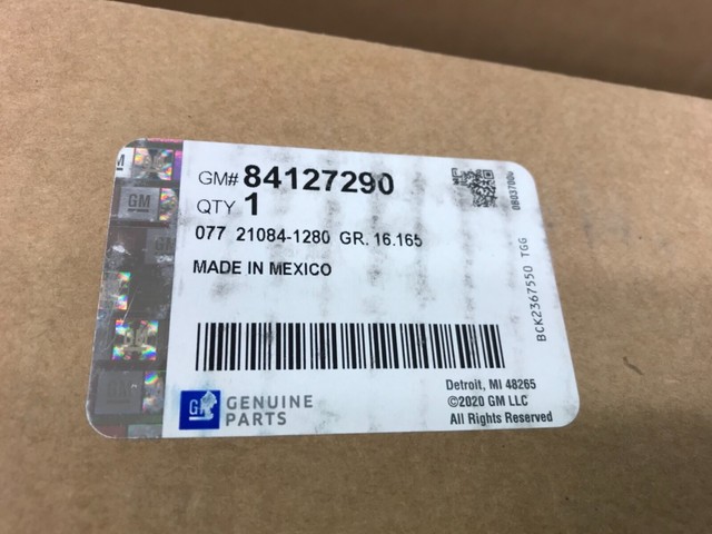 Genuine GM 2010-2014 Left Driver Door Panel Trim Titanium 84127290 for ...