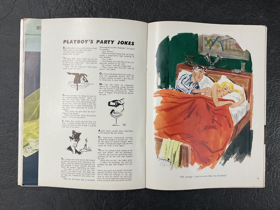 Playboy Magazine July 1957 Jean Jani Centerfold Intact Solid Condition ...