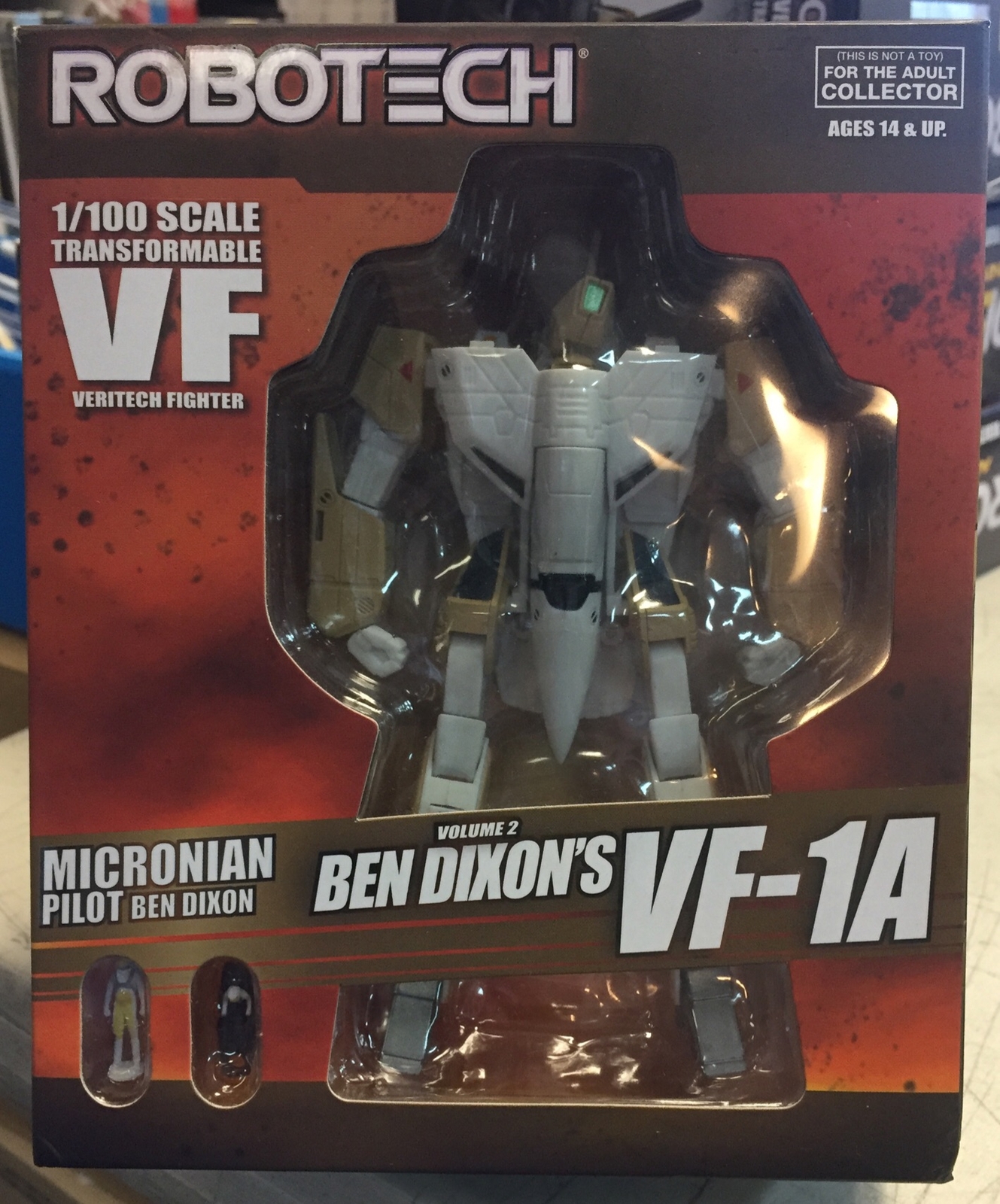 Robotech VF-1A Ben Dixon Transformable Veritech Fighter Volume 2 Action ...