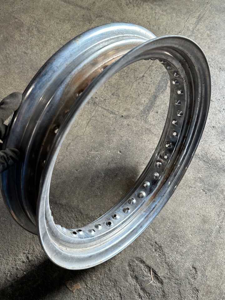 Harley Davidson Big Twin Knucklehead Panhead Shovelhead 16" Rim Hoop ...