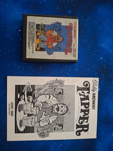Tapper (1984) Atari 2600 w/ Manual, No Box | eBay