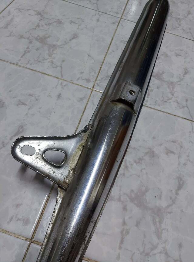 BRIDGESTONE MOTORCYCLE 1965-68 90CC-BS90 SPORT EXHAUST MUFFLER NOS | eBay