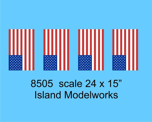 8505 HO scale American flags decal | eBay