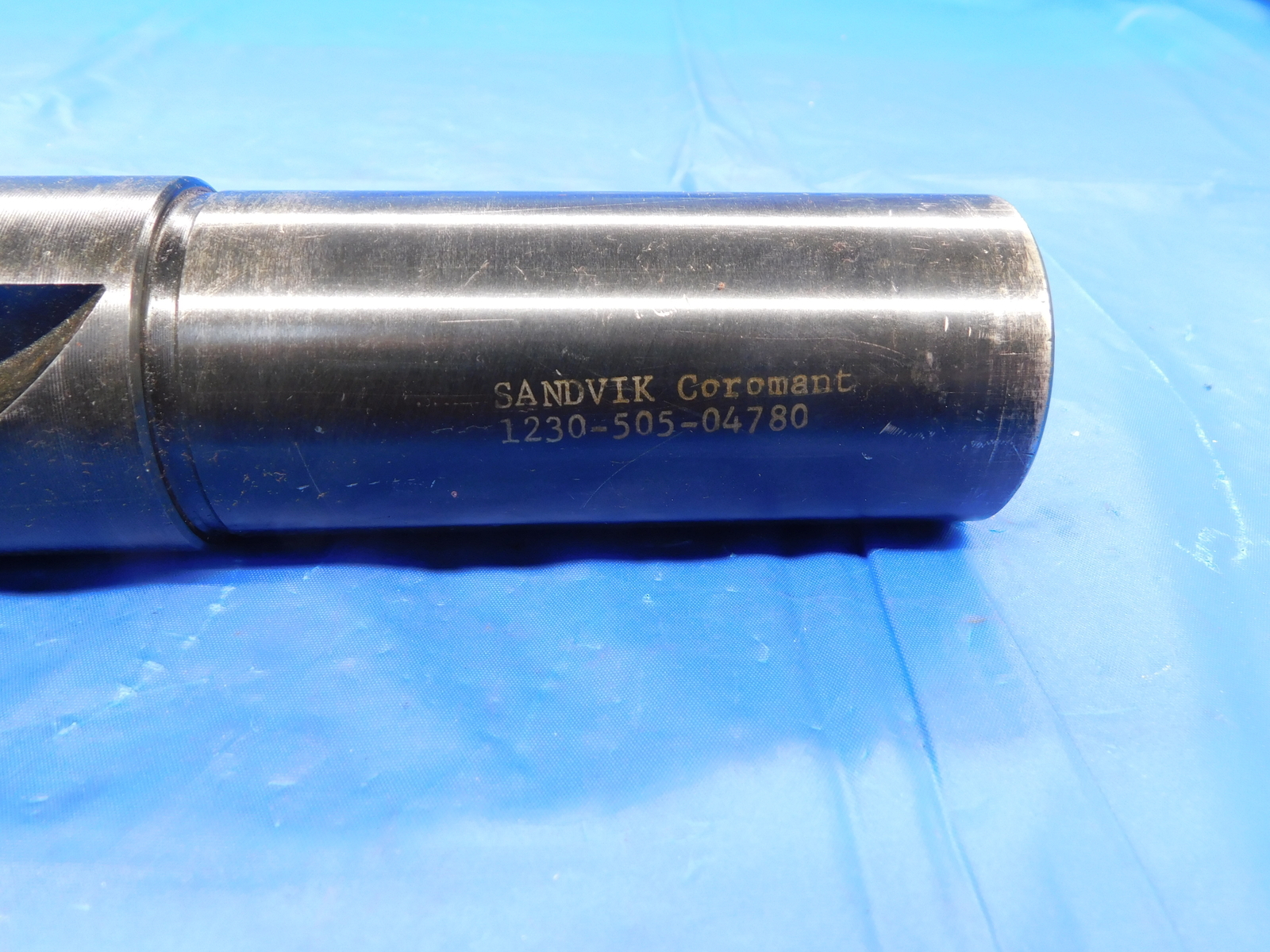 SANDVIK INDEXABLE INSERT SPADE DRILL 1230-505-04780 1 3/4 SHANK 2 FL ...