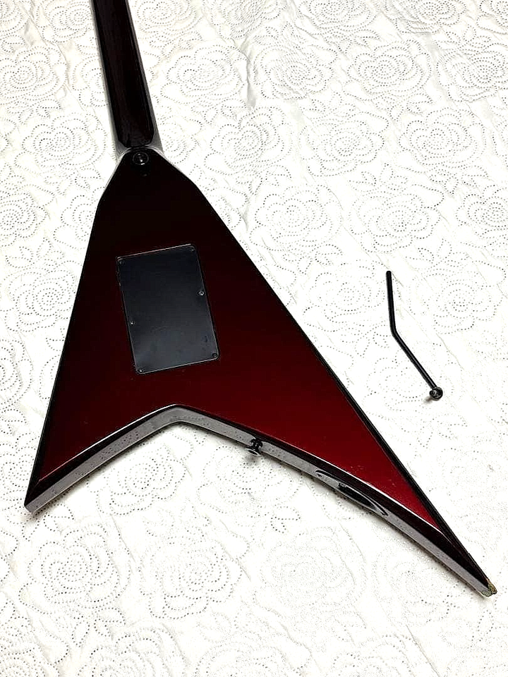 Grover Jackson Randy Rhoads Metallic Red DiMarzio Vintage Rare Guitar ...