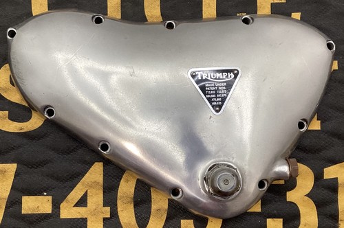 TRIUMPH PRE-UNIT ENGINE TIMING CAM GEAR COVER OEM E3110 650 TR6 T110 6T ...