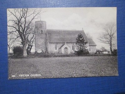 Postcard - Fritton Church, Norfolk (1906 Posted) | eBay UK