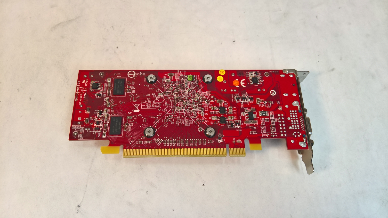 Lot of 2 Lenovo AMD Radeon HD 8470 512 MB DDR3 PCI-E x16 Low Profile ...