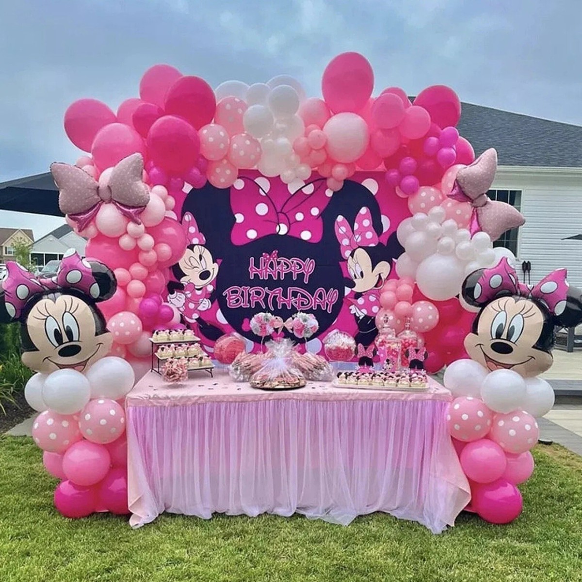 Minnie Mouse Birthday Party Decorations - Infoupdate.org