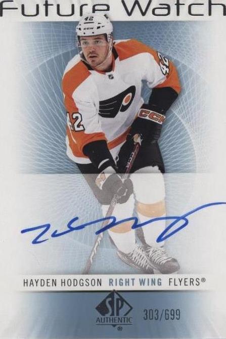 2022-23 SP Authentic - 2012-13 Retro Autographed Future Watch Hayden ...