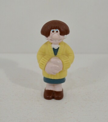 RARE 1989 Wendolene Ramsbottom 2.25" Irwin PVC Action Figure Wallace ...