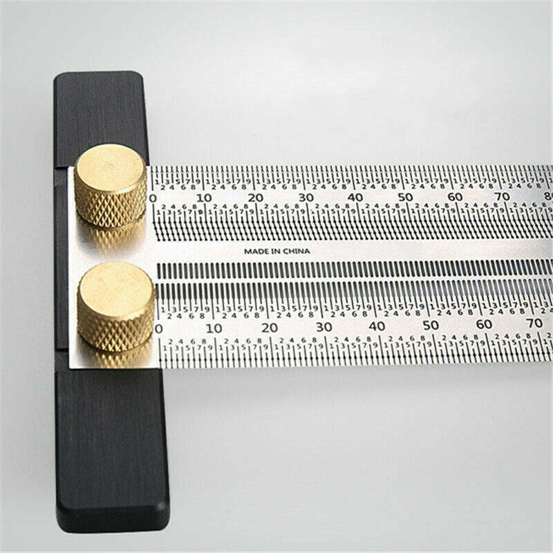 Ultra Precision Marking T-Type Ruler Woodworking Measuring Tool ...