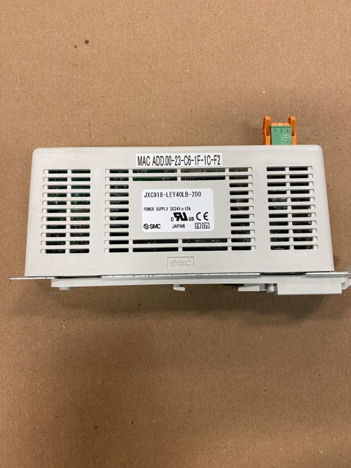 SMC JXC918 LEY40LB 200 Type JX Motor Driver PEN Power Supply 24 VDC | eBay