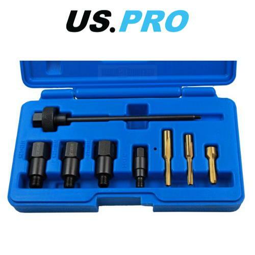 US PRO Tools 9 Piece Glow Plug Bore Reamer And Cleaner Set 5873 | eBay