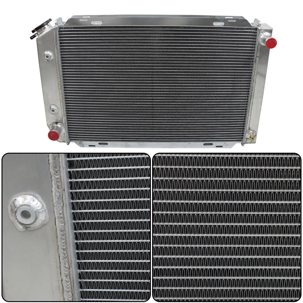 3 Row Full Aluminum Racing Radiator For 1979-1993 Ford Mustang GT/LX V6 ...