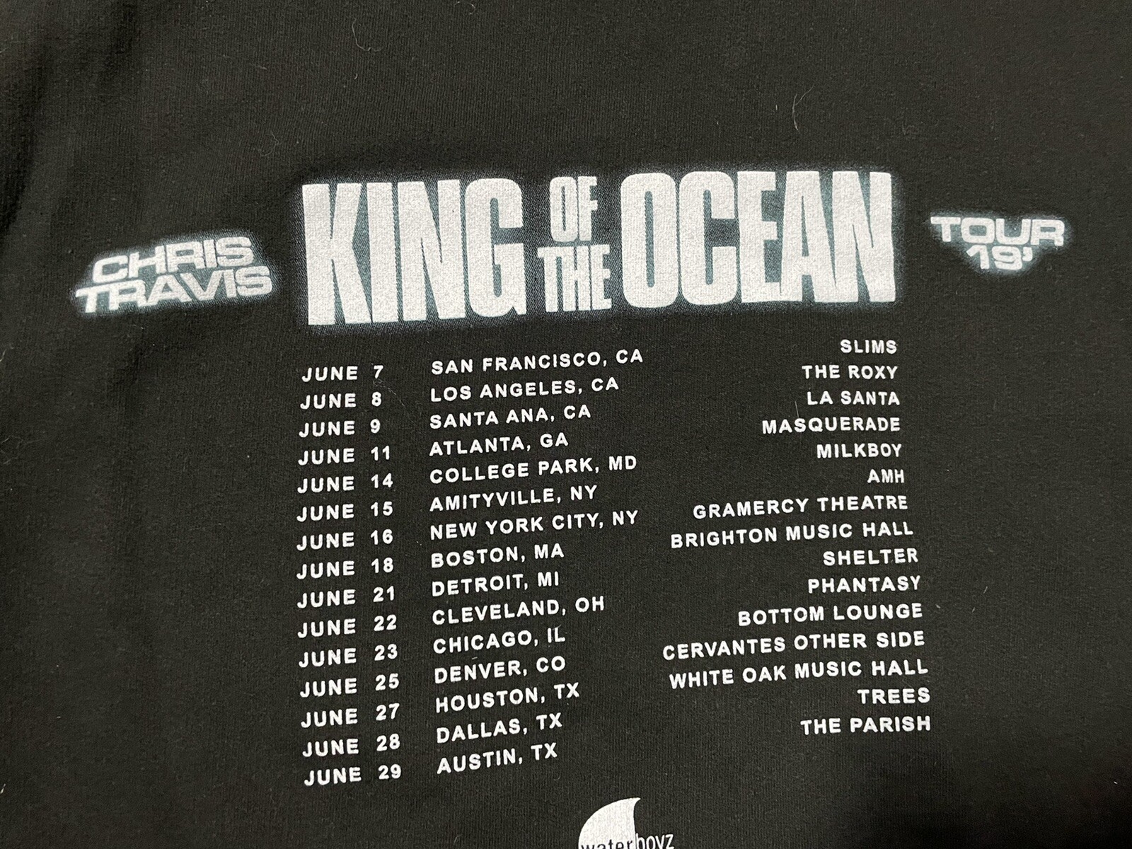 Rare Chris Travis - King Of The Ocean Tour Hoodie Exc… - Gem