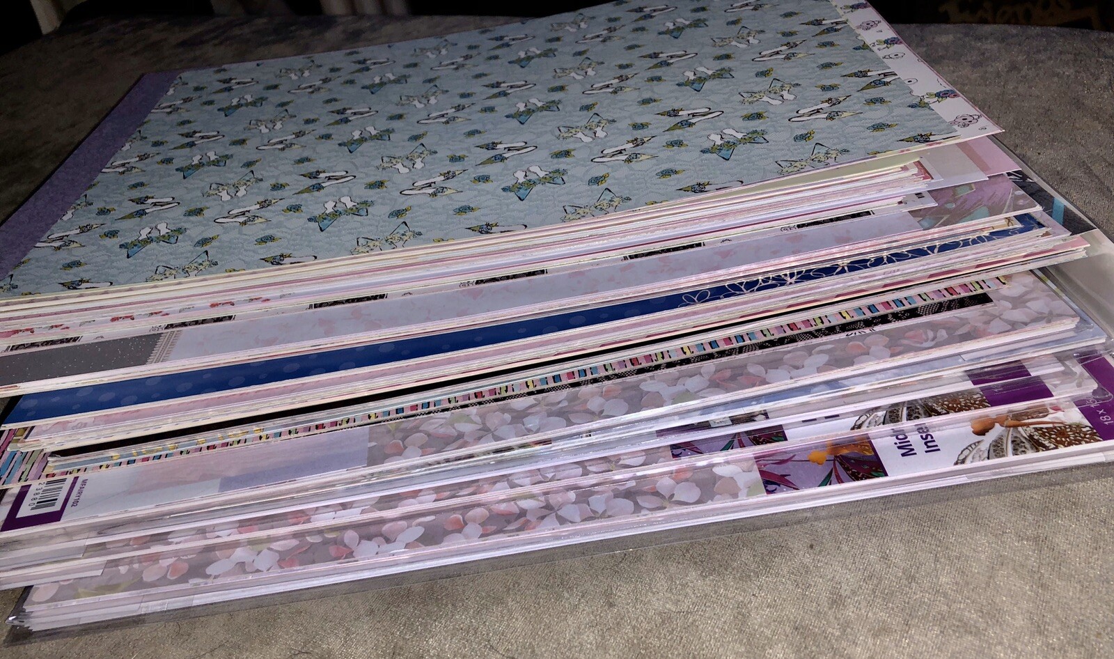 Card Craft BACKING PAPERS INSERTS A4 SHEETS HUNKYDORY KANBAN CRAFTERS ...