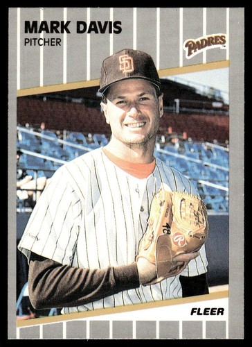 1989 Fleer #303 Mark Davis - San Diego Padres | eBay