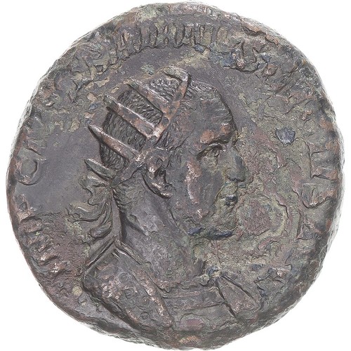 Trajan Decius, Double Sestertius, 249-251, Rome, Bronze, SS, RIC:115a ...