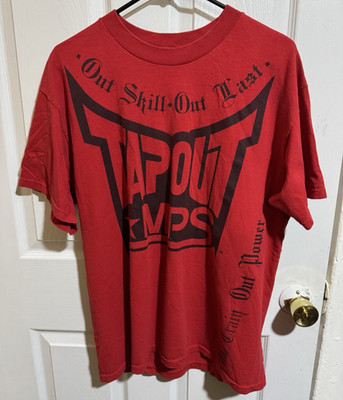 Tapout MPS Shirt Long Sleeve Thermal Sleeves Y2K Grunge Skate MMA Men’s ...