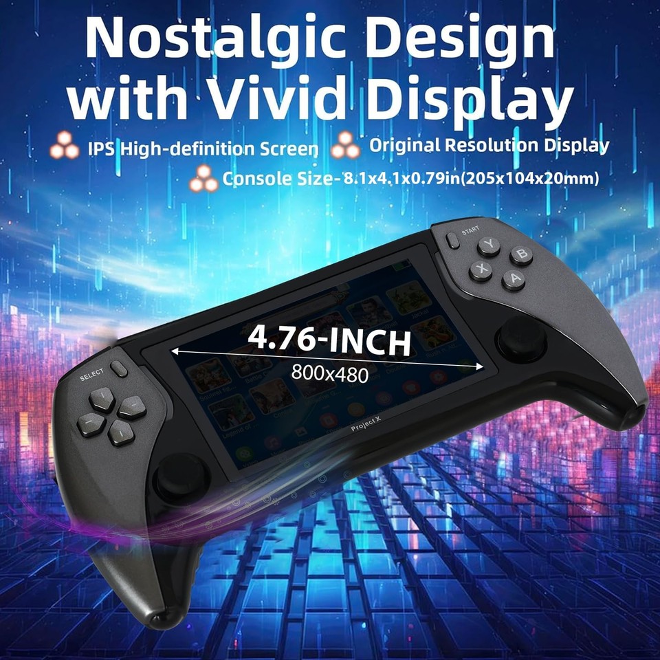 Handheld Retro Game Console Linux System 20+ Emulator 64G TF Card 15000+ game... 748664411281| eBay