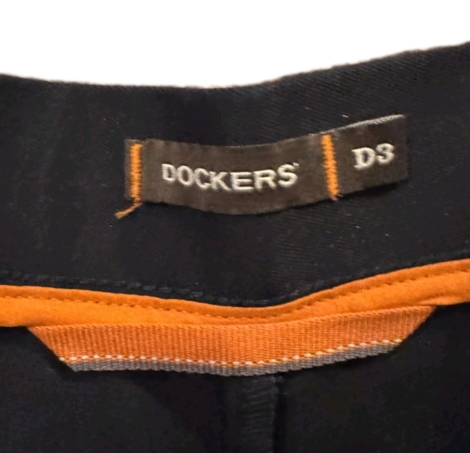 Dockers D3 Classic Fit Chino Pants Men’s 34x28 Navy Blue 100% Cotton ...