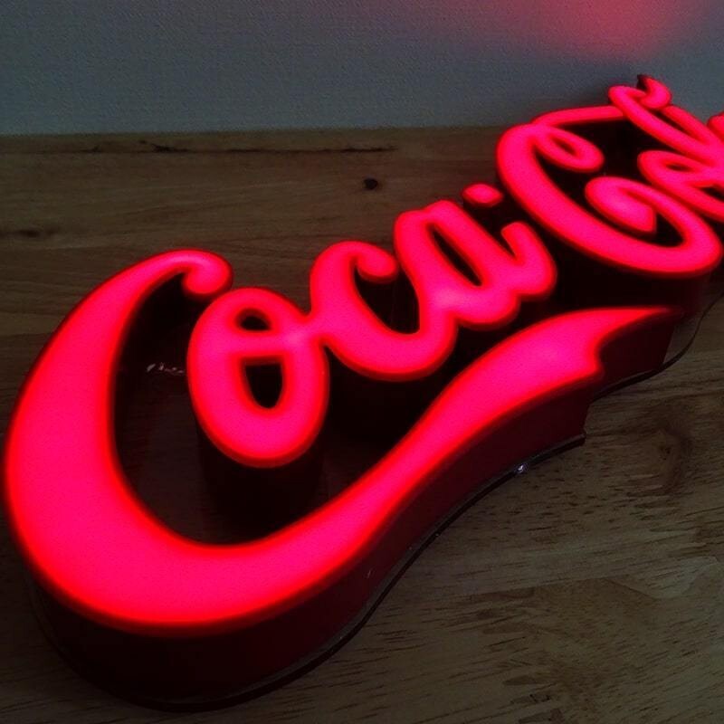 Coca Cola LED light Neon Electric Company Sign Store display | eBay