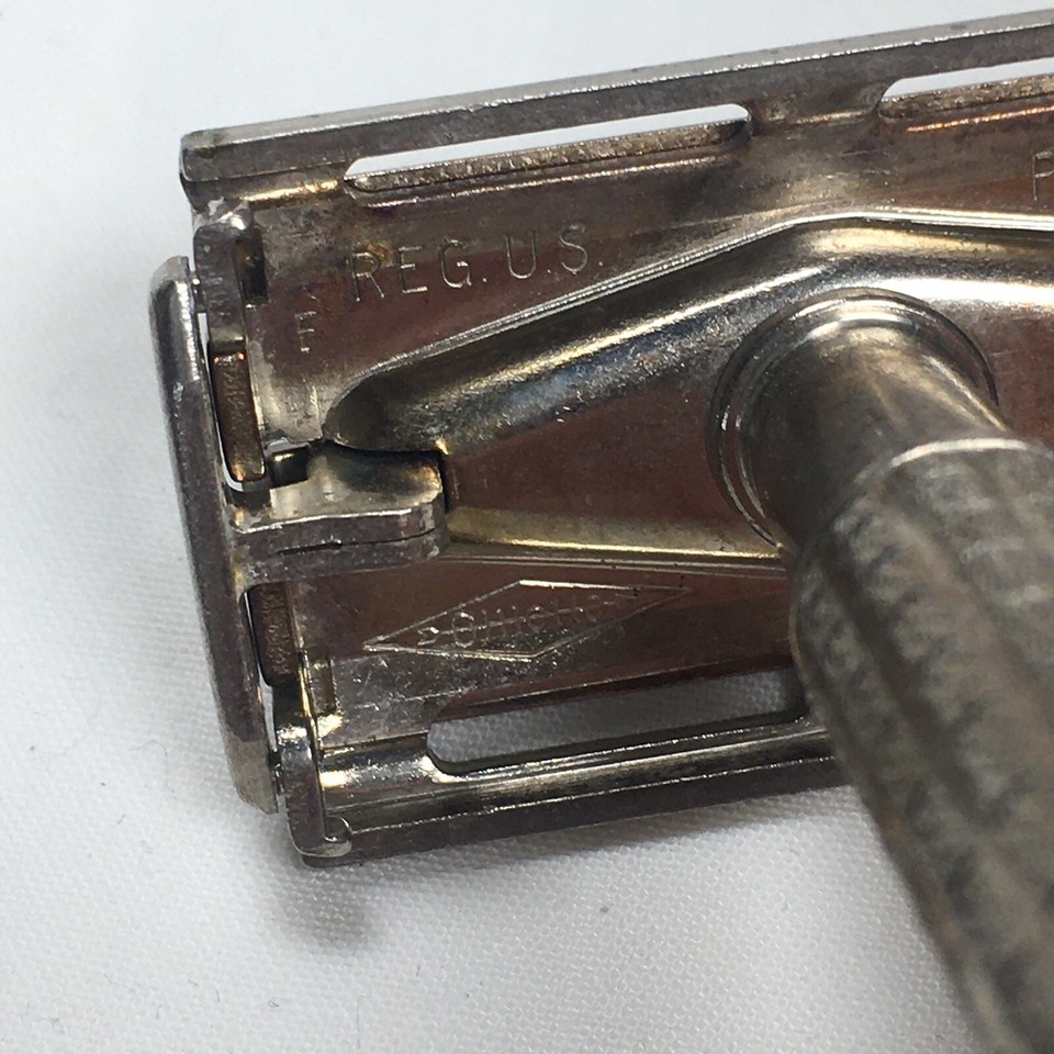 Vintage 1960 Gillette Super Speed Double Edge Safety Razor F1 | eBay
