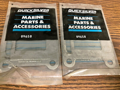 2 OEM QUICKSILVER #89658 MANIFOLD PLATE MERCURY | eBay